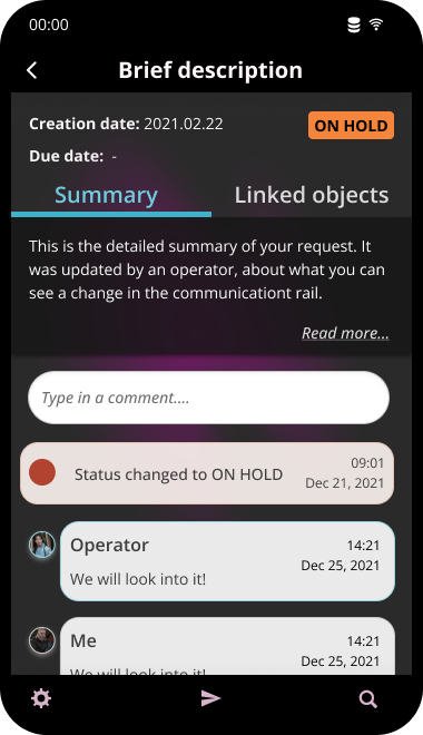 Self-Service Portal Redesign Project – Ágnes Fábián